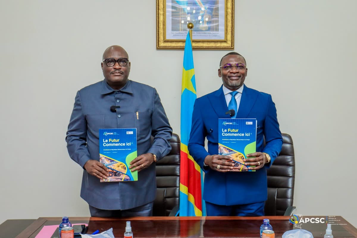 Freddy Yodi Shembo et Adler Kisula Betika signent un accord APCSC ...